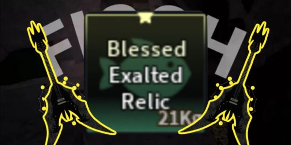 Beli Item BLESSED EXALTED RELIC (BAHAN WINGRIPPER ROD) Fisch Terlengkap ...