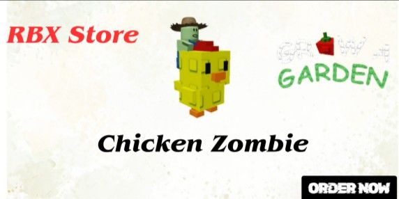 Buy Pets Chicken Zombie Grow A Garden Grow A Garden 3757350 | itemku