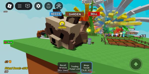 Buy Pets Mega Titan Tanuki - Grow a Garden Grow A Garden 3770926 | itemku