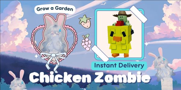 Beli Pets Chicken Jockey / Chicken Zombie [ Instant Delivery ] Grow A ...