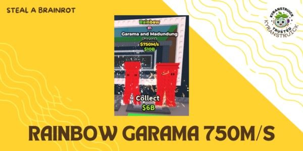Buy Item Rainbow Garama and Madundung 750M/S - Steal a Brainrot Steal A ...
