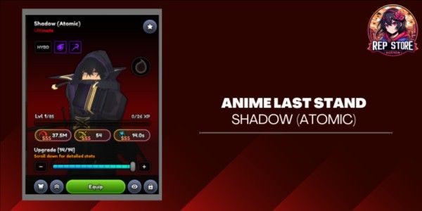 Buy Unit Cid Full Evo / Shadow (Atomic) (Good Stat) Anime Last Stand ...