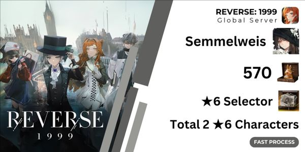 Buy Account Reverse 1999 Deluxe Edition Gacha Account Reverse: 1999 ...