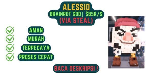 Buy Item Alessio Steal A Brainrot 3780843 | itemku