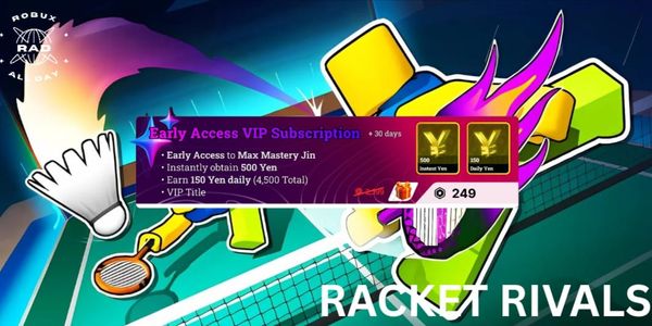 Buy Gamepass Early Access VIP Racket Rivals 3803001 | itemku