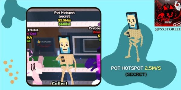 Buy Item POT HOTSPOT (SECRET) NORMAL 2.5M/S Steal A Brainrot 3810195 ...