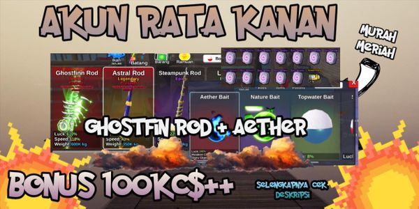 Beli Akun AKUN FISH IT! RATA KANAN MURAH MERIAH Fish It! Terlengkap dan Termurah Februari 2026 ...