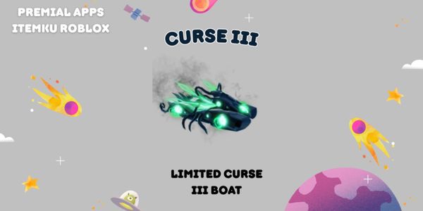 Beli Item Curse III Boat (Limited Curse 3 / Curse III Boat) | Fisch ...