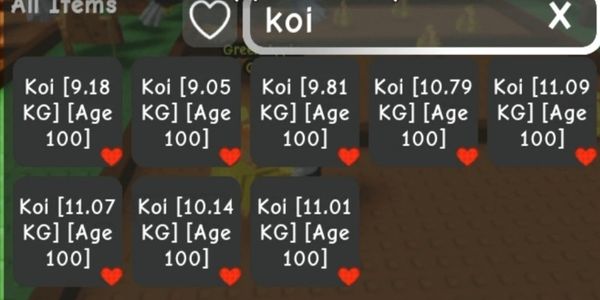 Beli Pets KOI AGE 100 - GROW A GARDEN Grow A Garden Terlengkap dan ...