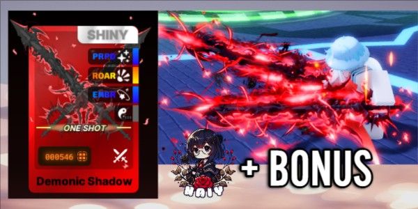 Buy Sword Dual Demonic Shadow [ Secret ] Death Ball 3805867 | itemku