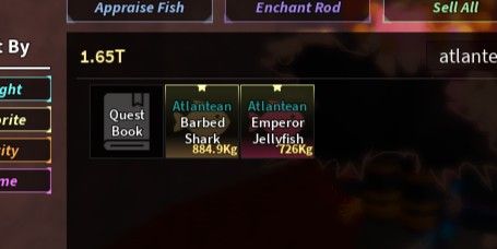 Buy Fish Atlantean Emperor Jellyfish & Atlantean Barbed Shark - Fish ...