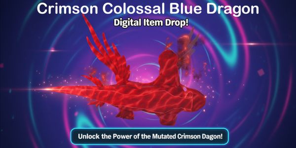 Beli Fish Crimson Colossal Blue Dragon (Luminescent Cavern/Crimson ...