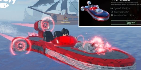 Buy Item TRI-BRICK RADER BOAT Fisch 3827384 | itemku