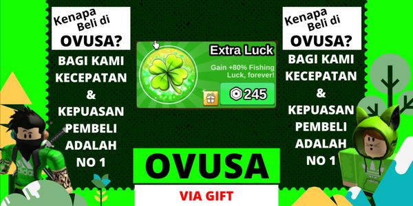 Beli Gamepass Extra Luck Fish It! Terlengkap dan Termurah Januari 2026 ...