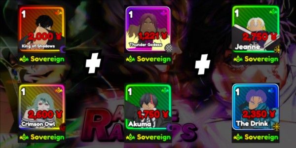 Buy Account Akun Starter Anime Rangers X - 6 Sovereign Unit 3 Anime ...