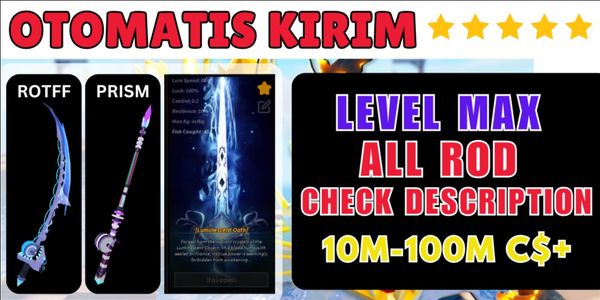 Buy Account Account Fisch DEWA MAX level + ROD OP Fisch 3340105 | itemku