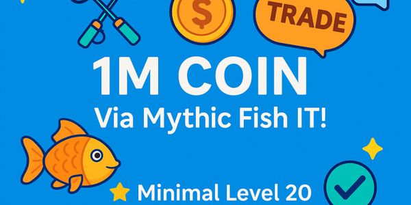 Buy Fish 1M Coins Fish It! cheapest May 2026 | itemku