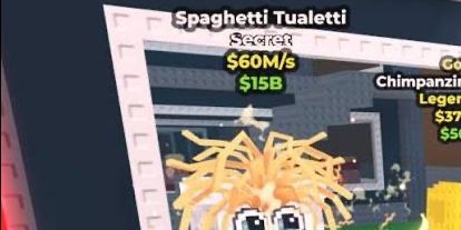 Buy Item Spaghetti Tualetti (SECRET) Brainrot Steal A Brainrot cheapest ...