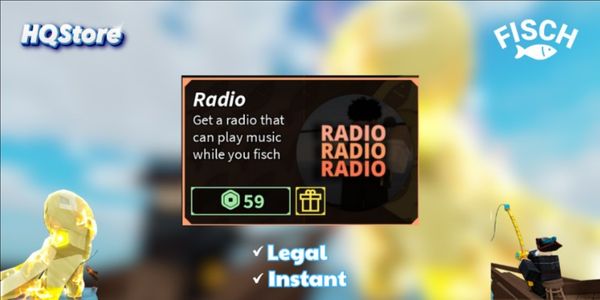 Buy gamepass Radio Fisch 3289054 | itemku