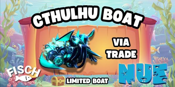 Buy Item Cthulhu Boat - Limited Boat - Fish - RBL Fisch 3786807 | itemku