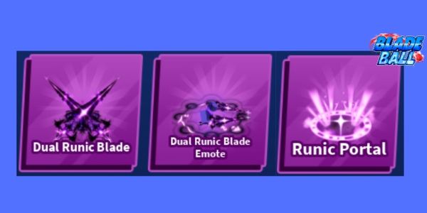 Buy Limited Swords Dual Runic Blade Set (Sword, Emote, Explosion ...