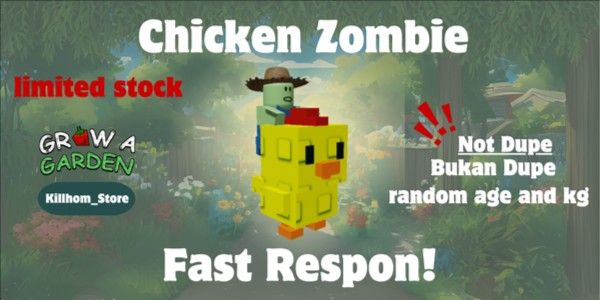 Buy Pets Chicken Zombie | PET GROW A GARDEN Grow A Garden 3788522 | itemku