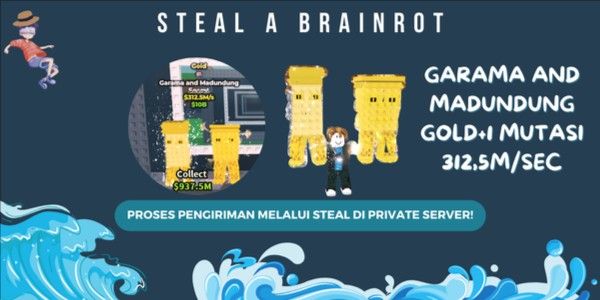 Buy Item GARAMA AND MADUNDUNG 312,M/SEC GOLD+MUTATION (SECRET) - STEAL ...