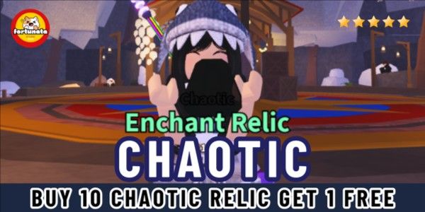 Beli Item Chaotic Enchant Relic Fisch Termurah Mei 2026 | itemku