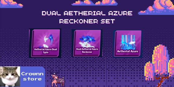 Buy Limited Swords Dual Aetherial Azure Reckoner set Blade Ball 3116607 ...