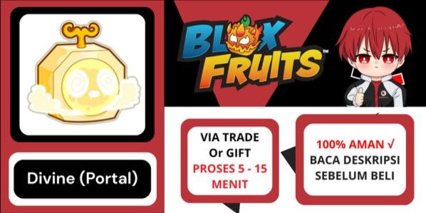 Beli Fruit Divine ( Portal ) Blox Fruits Termurah Mei 2026 | itemku