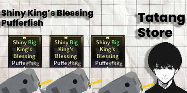 Beli Fish Shiny King's Blessing Pufferfish | Fisch Fisch Termurah Mei ...