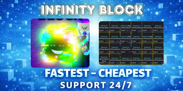 Buy Item INFINITY BLOCK > Escape Tsunami For Brainrots Escape Tsunami ...