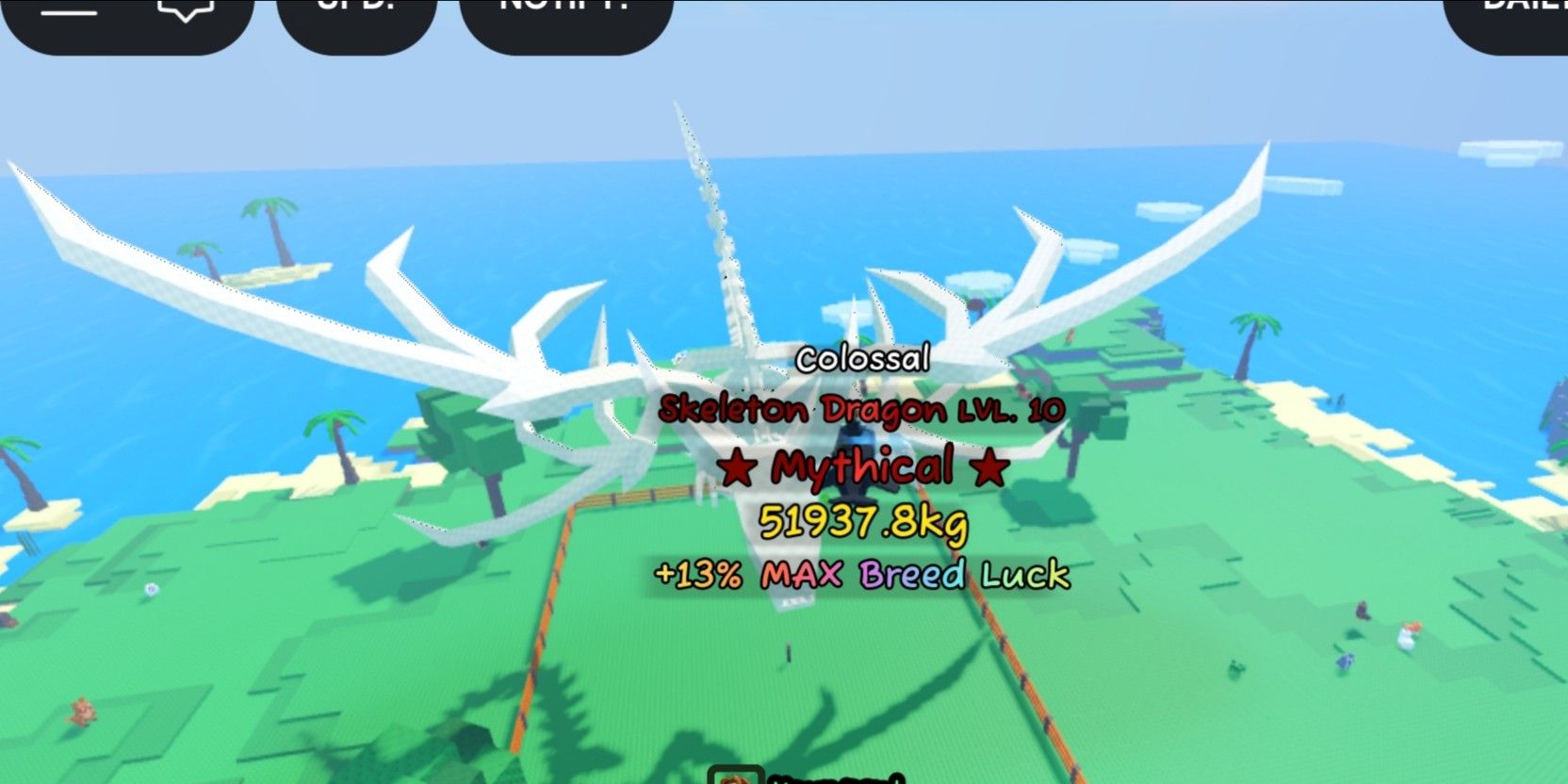 Buy Pets COLOSSAL SKELETON DRAGON LEVEL MAX Catch And Tame! cheapest ...