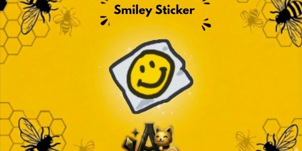Buy item Smiley Sticker ~ Bee Swarm Simulator Bee Swarm Simulator ...