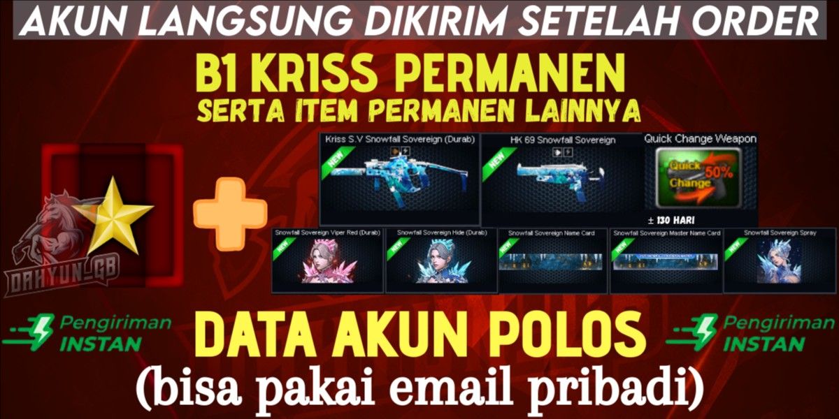 Beli Account 1 Star Permanent Weapon Point Blank Beyond Limits Termurah ...