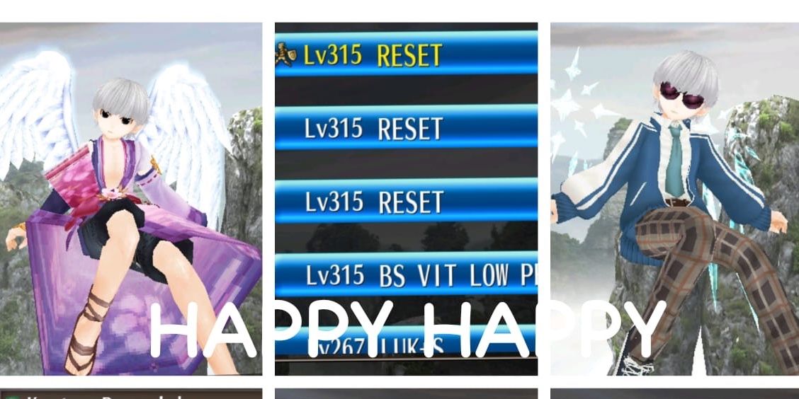 Beli Akun AKUN CAP 315 RESET 5SLOT (4CAP) DILENGKAPI EQUIPMENT DROP ...