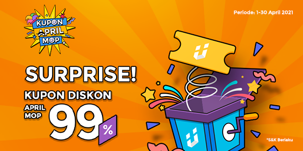 Bukan April Mop, DISKON 99% Spesial Buat Kamu Hanya di itemku