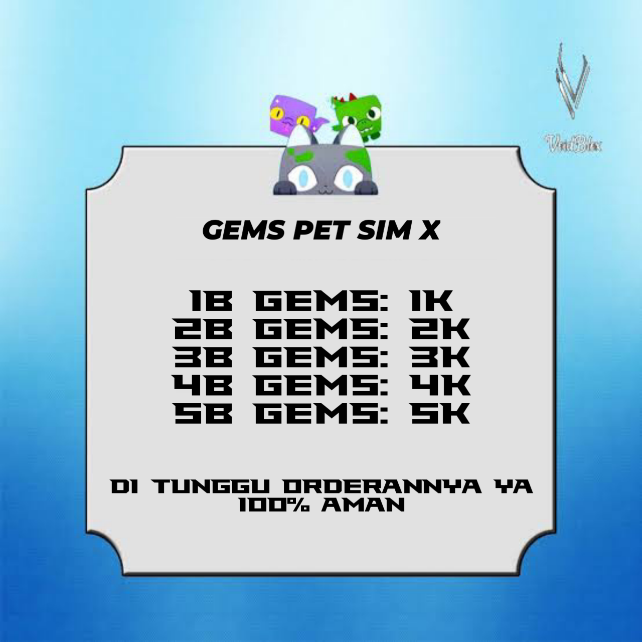 Beli Produk di 2M gems pet sim x Terlengkap November 2024 | itemku