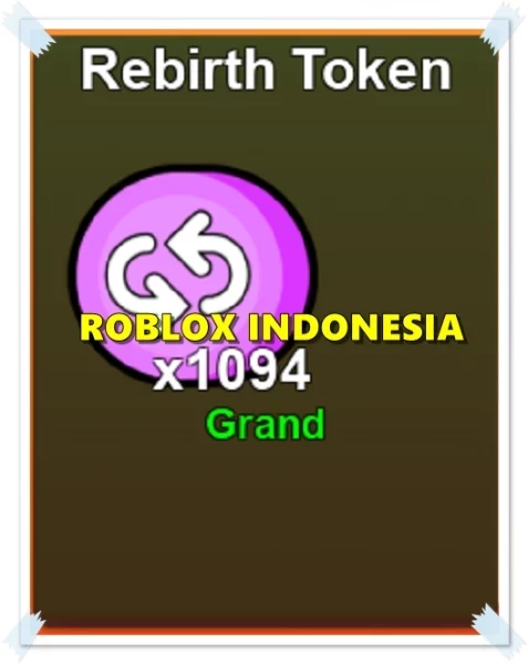 Buy Item Rebirth Token Sizzling Simulator Roblox Roblox 732695 | itemku